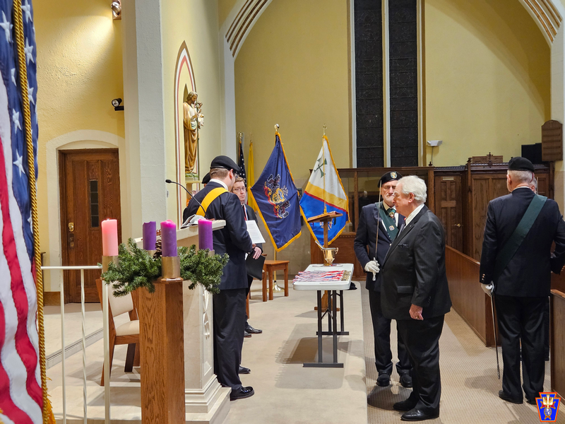 Installation of Officers Assembly 980 - KofC Color Corps