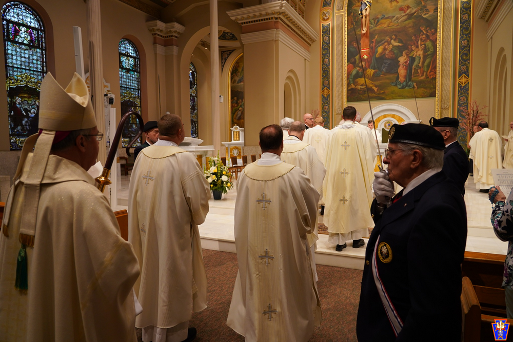 Mass for Priest Jubilarians - KofC Color Corps